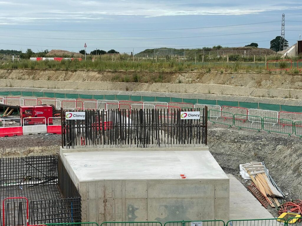 HS2 - Aylesbury concrete pour - The Clancy Group